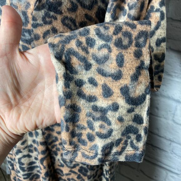 Spense | Dresses | Spense Fit Flare Vneck Leopard Print Dress | Poshmark